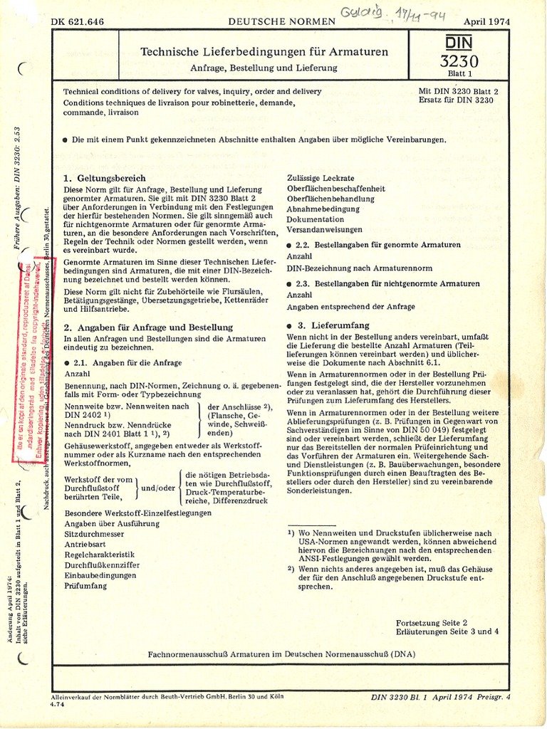 Din 3230 | PDF