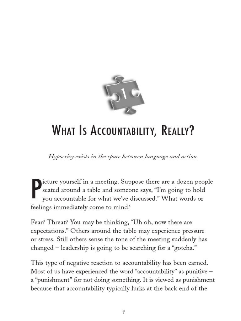 Winning With Accountability | PDF | Punishments | Employment