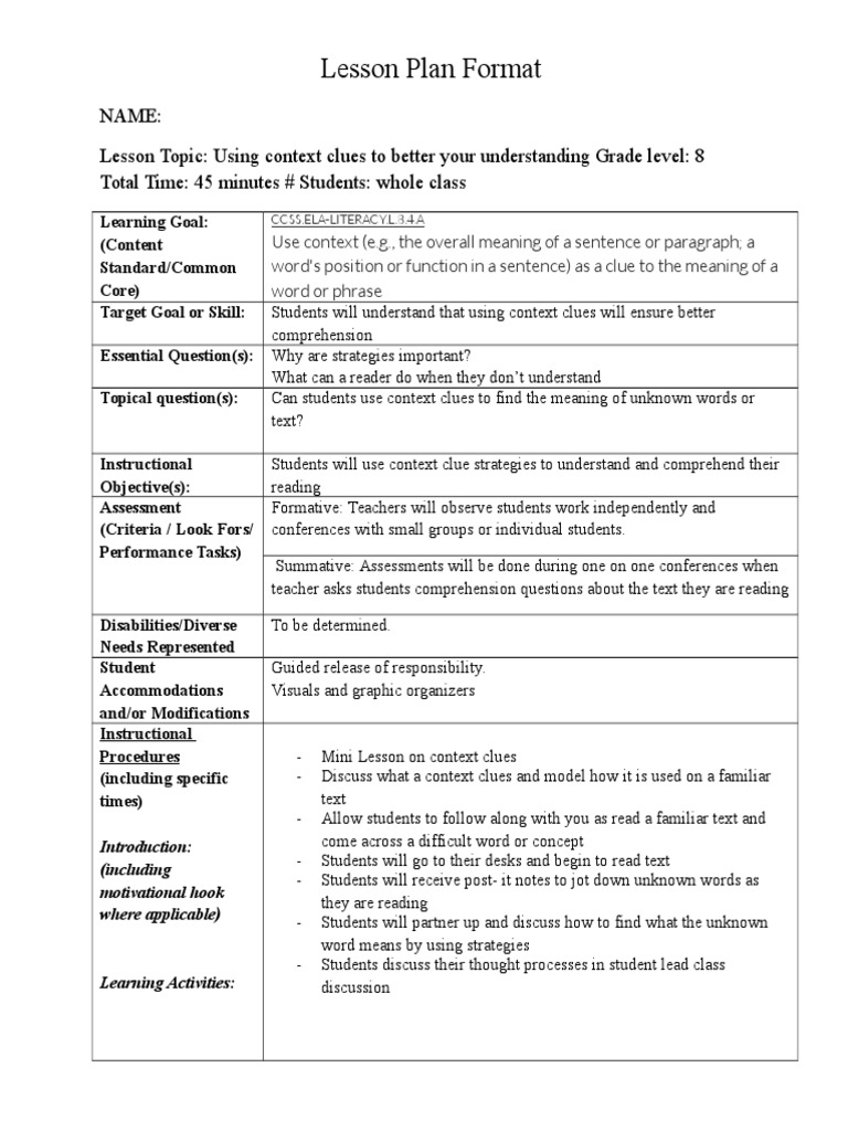 context-clues-lesson-plan-8-reading-comprehension-neuropsychology