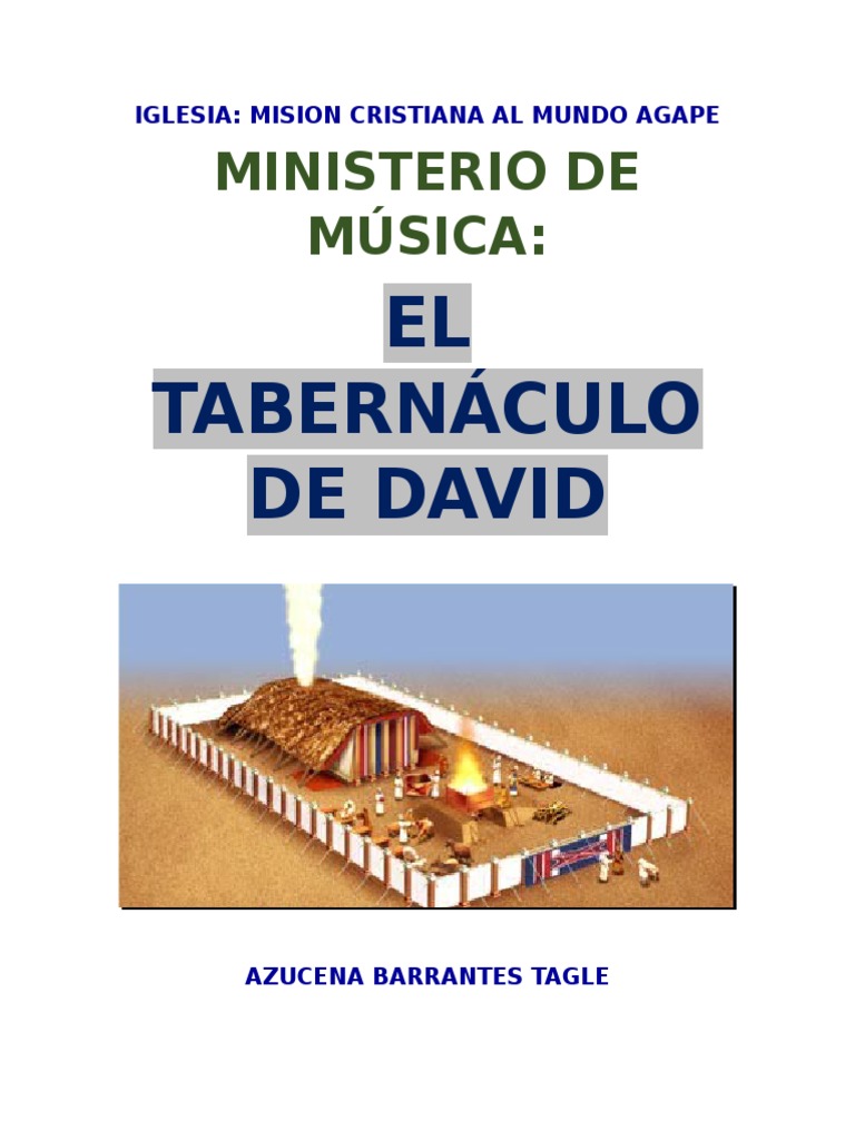 El Tabernáculo de David: Adoración y Restauración | PDF | David | Moisés