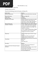 SCIENCE 5es LESSON PLAN | PDF | Lesson Plan | Learning