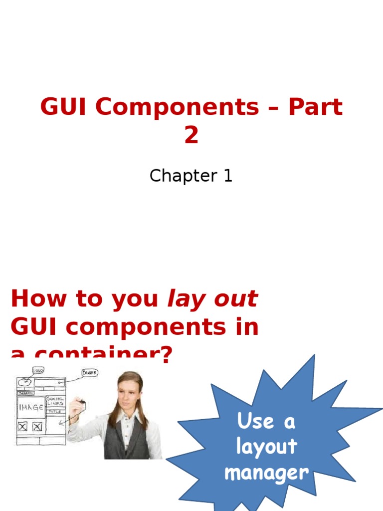 Chapter 1 Intro To GUI - Part 2 | PDF | System Software | Computing ...