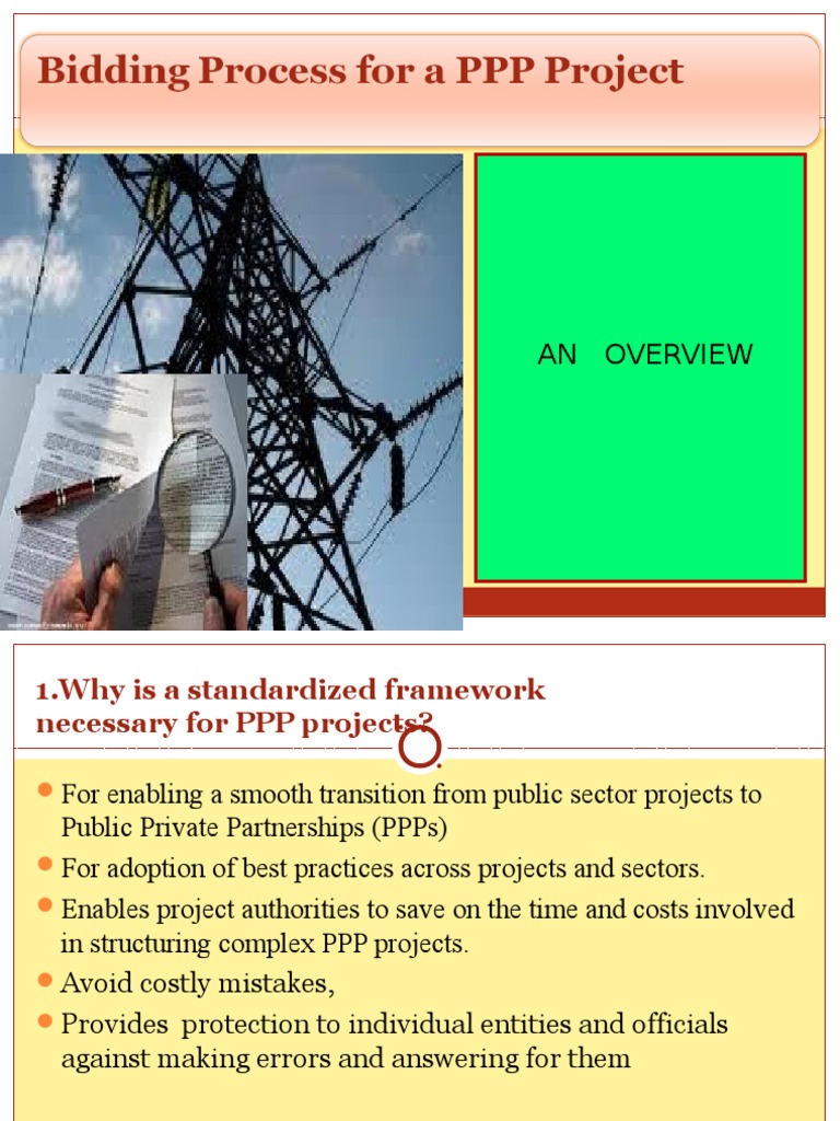 PPP Project Bidding Process Explained | PDF | Public–Private ...