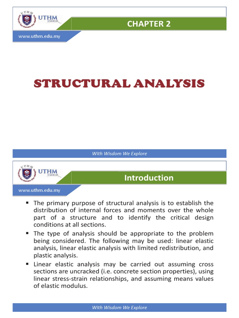 Structural Analysis: Example 2.1 Solutions | PDF | Bending | Materials