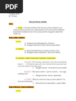 A Raisin in The Sun - Act 1 Full Summary | PDF