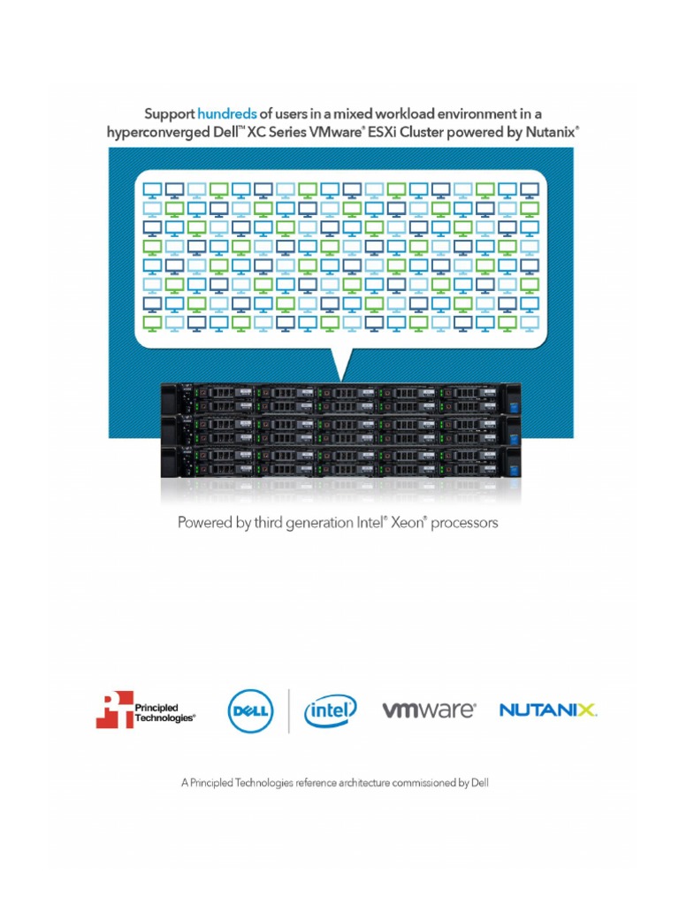 Dell XC630-10 Nutanix On VMware ESXi Reference Architecture | PDF ...