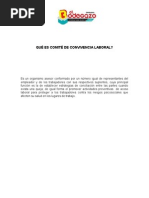 Acta de Conformación de Comité de Convivencia Laboral | PDF | Gobierno