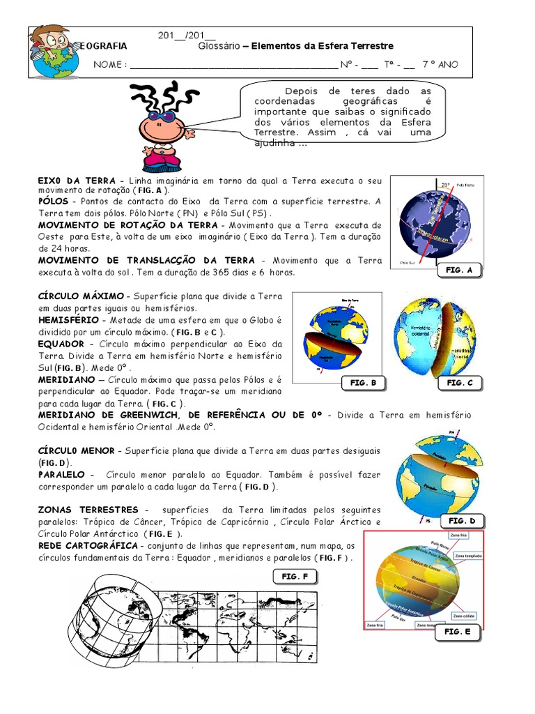 Elementos da Esfera Terrestre | PDF | Terra | Ciência Planetária