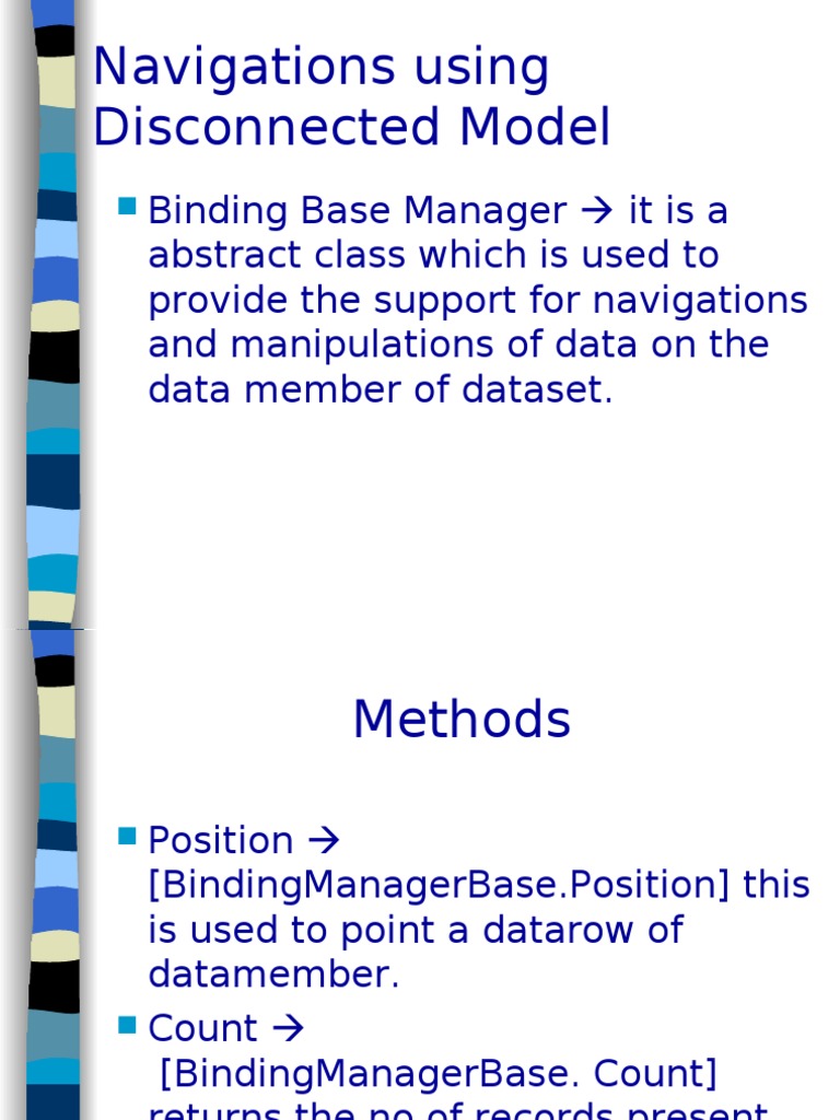 Disconnected Model Navigation Methods | PDF