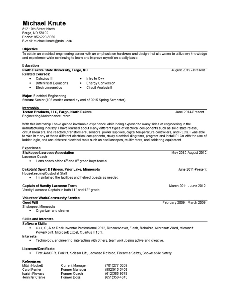 Updated Resume | PDF