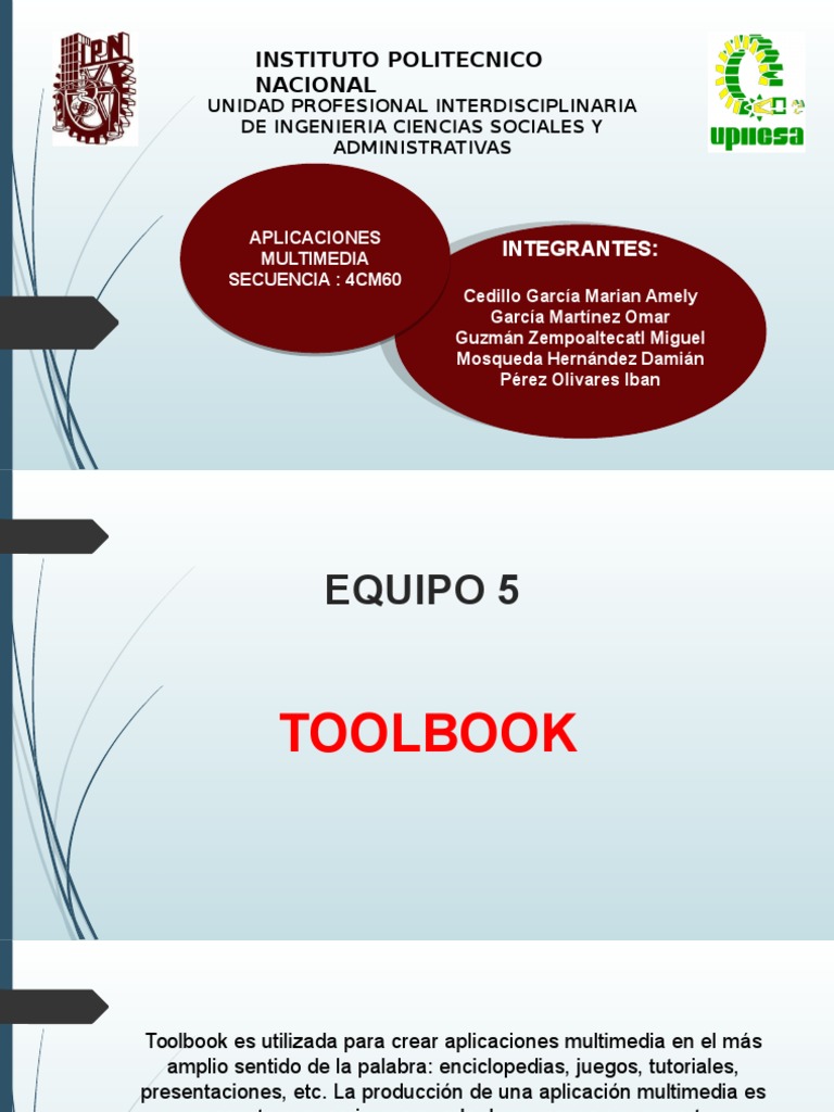 TOOLBOOK | PDF | Multimedia | Microsoft Windows