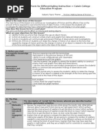 Sample Annotation For Objective 2 of KRA 1 | PDF | Lesson Plan | Literacy