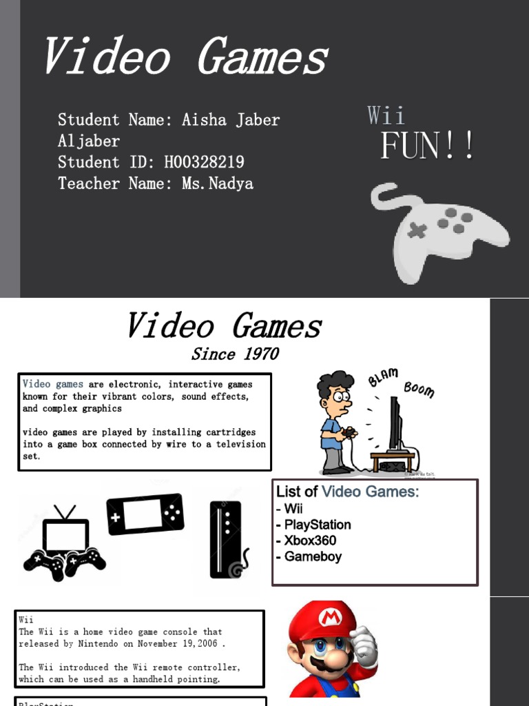 Overview of Popular Video Game Consoles | PDF