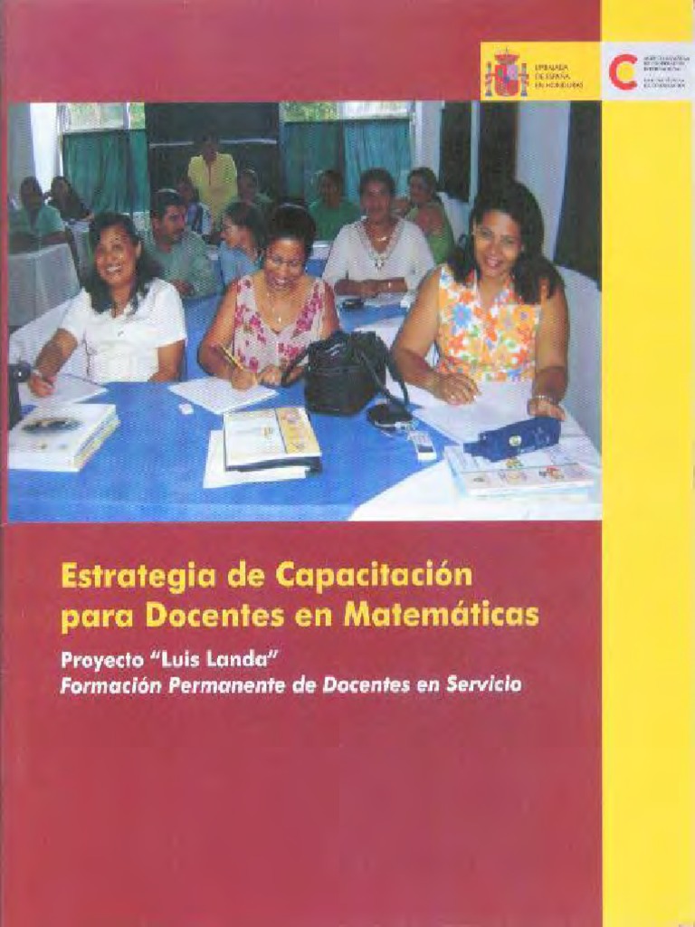 Capacitación Docente en Matemáticas Landa | PDF | Educación primaria ...