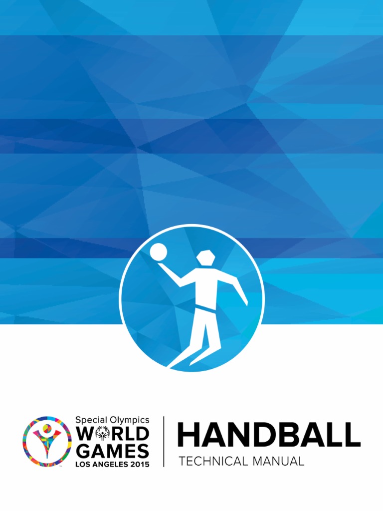 Special Olympics World Games Handball Technical Manual | PDF | Referee | Concussion