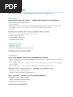 Leadership Ambassador Ffa Resume | PDF
