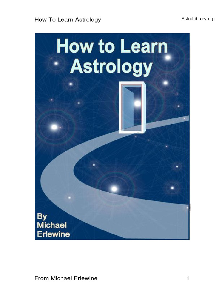 How To Learn Astrology 1 PDF | PDF | Astrological Sign | Planets In ...