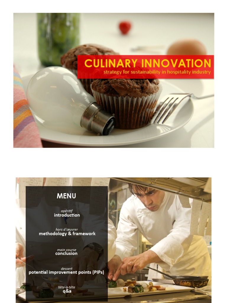 Sustainable Culinary Innovation Strategies | PDF
