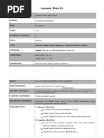 Grade 1: My House Lesson Plan | PDF | Object (Grammar) | Learning