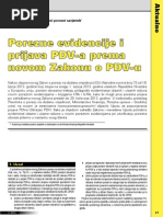 Obrazac Prijava Cinjenica Bitnih Za Oporezivanje NN4519 | PDF