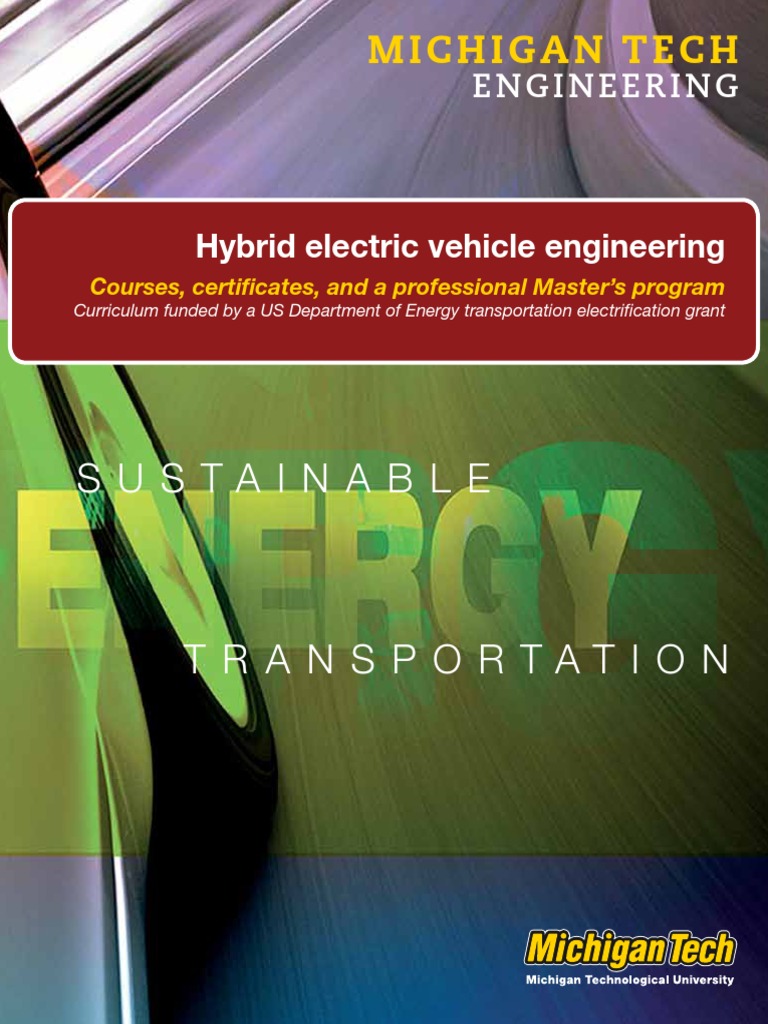 Hev Course Work | PDF | Vehicles | Electrical Engineering