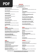 Spur Breakfast Menu | PDF | Bacon | Hamburgers