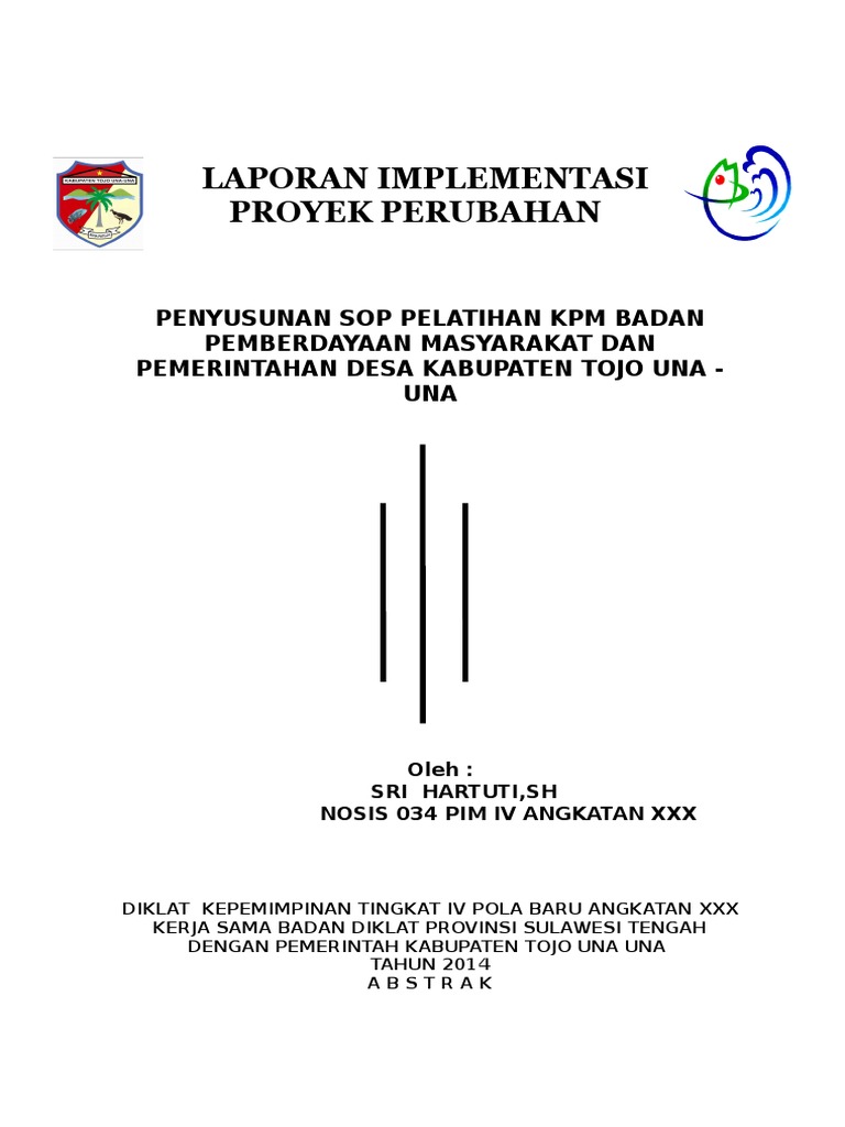 Laporan Implementasi Proyek Perubahan | PDF