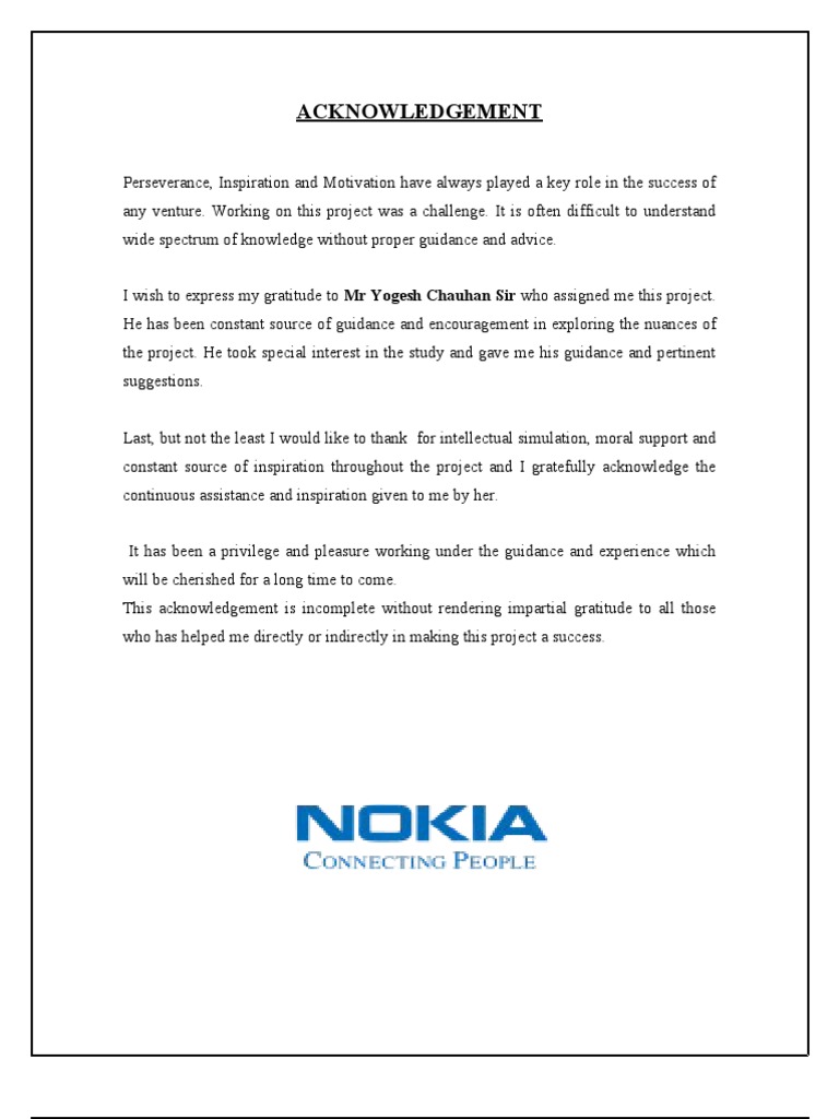 Nokia Report | PDF | Nokia | Corporate Social Responsibility
