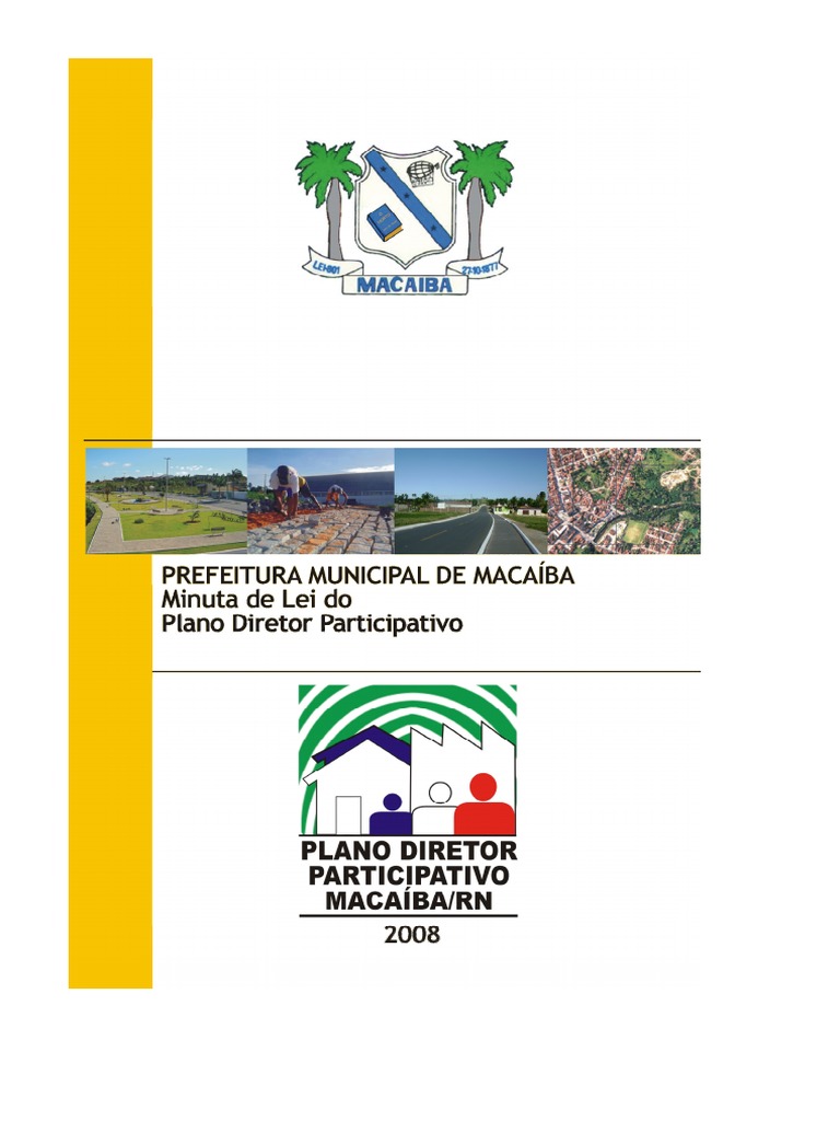 Plano Diretor Prefeitura de Macaiba RN | Propriedade | Geografia