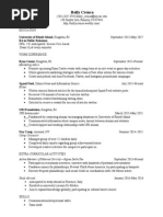 Gracely Murphrey Resume - 01 18 16 | PDF | Public Relations | Communication