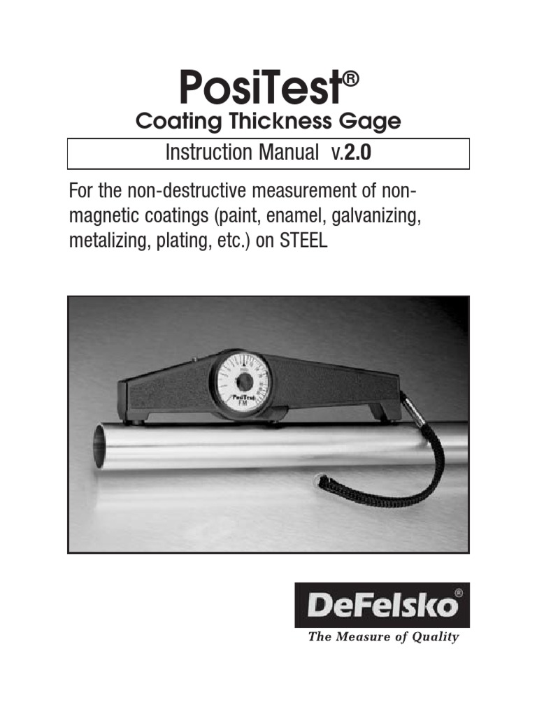 PosiTest Manual 2.0 | PDF | Intellectual Property Law | Private Law