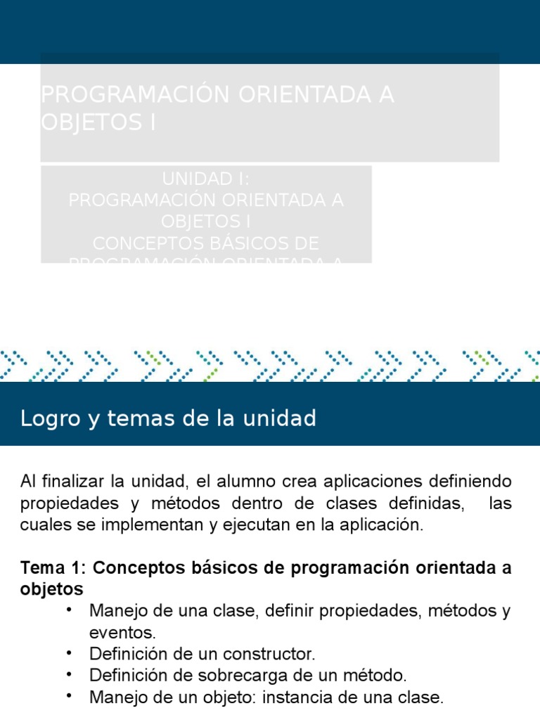 Conceptos Basicos de POO | PDF | Objeto (informática) | Programación orientada a objetos