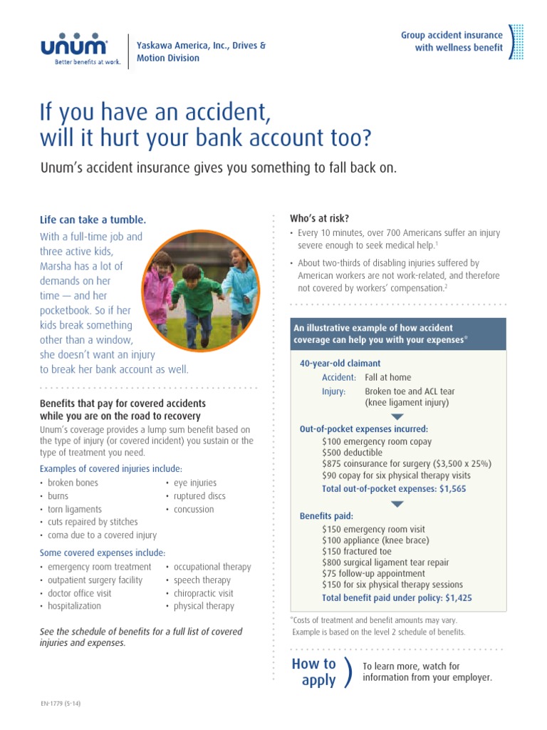 Group Accident Flyer | PDF | Insurance | Life Insurance