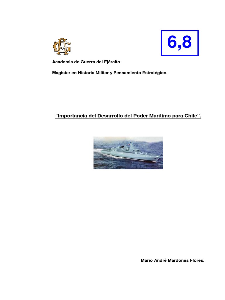 Importancia Del Poder Maritimo para Chile | PDF | Chile | Nación