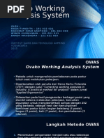 Form Pengukuran Owas | PDF