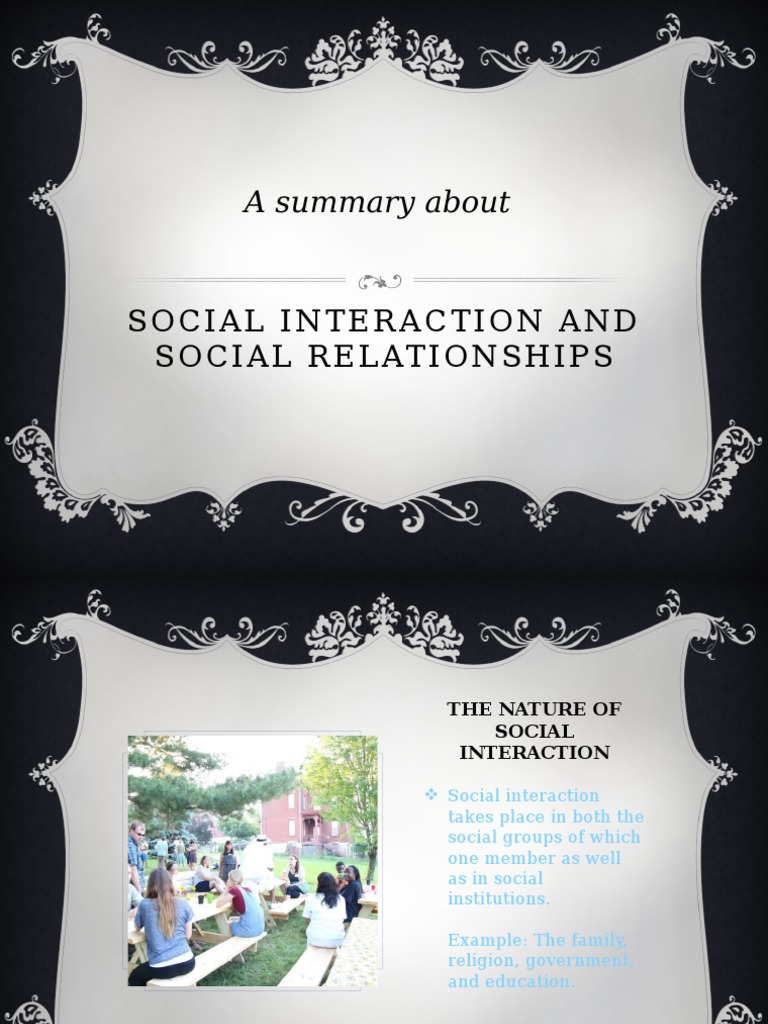 Understanding Social Interaction Types | PDF | Social Group | Institution