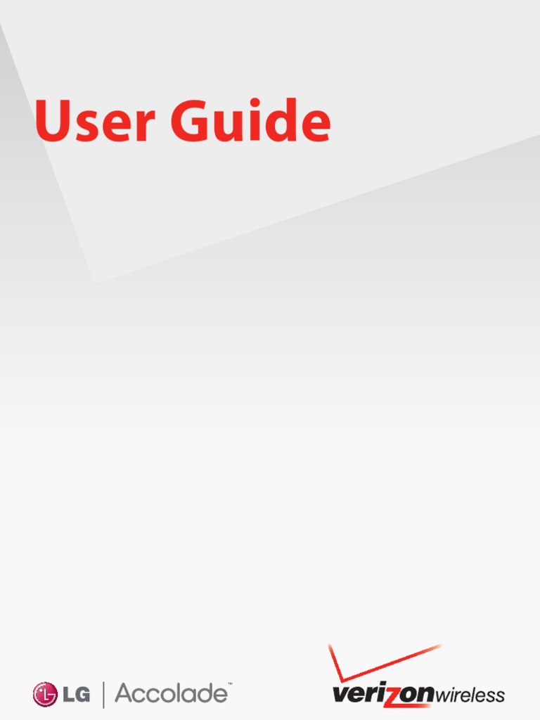 Verizon LG Accolade VX5600 | PDF | Battery Charger | Usb