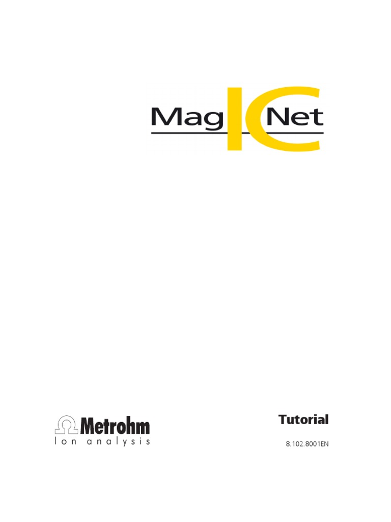 Tutorial MagIC Net 2.X | PDF | Calibration | Tab (Gui)