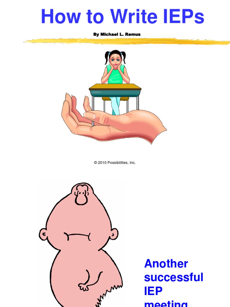 How To Write Ieps | PDF | Individualized Education Program | Cognition