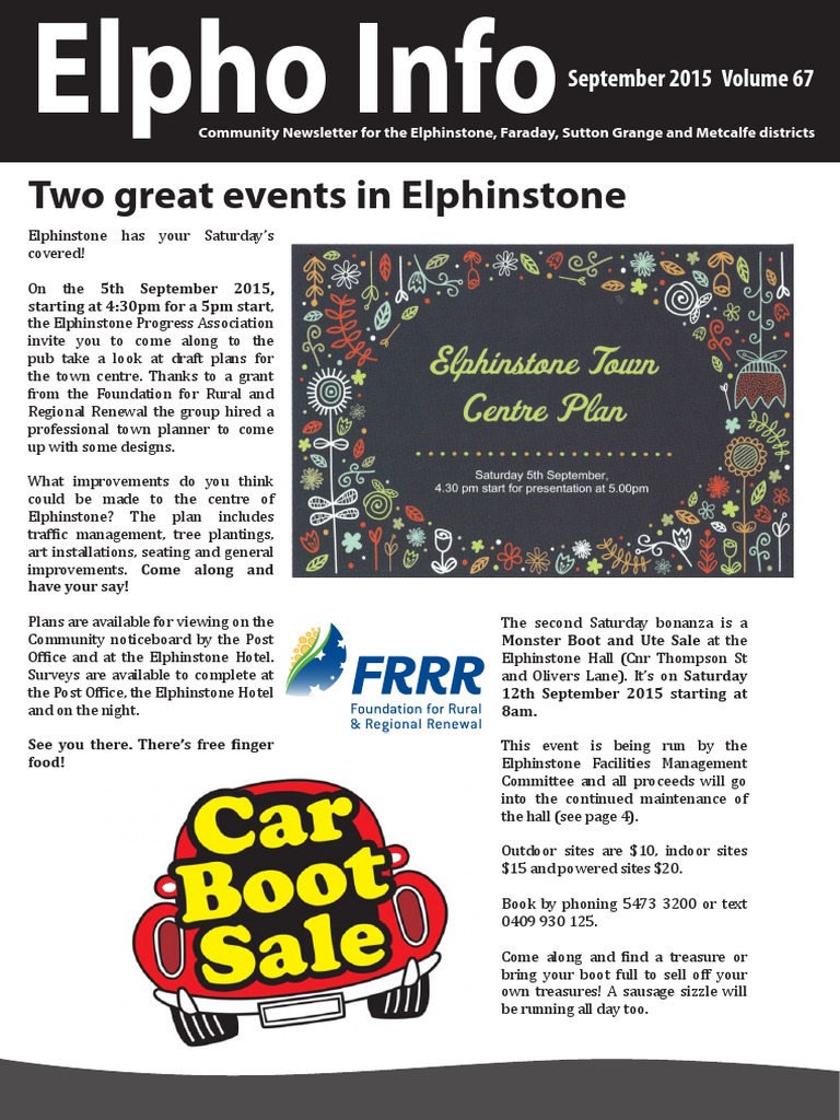 Elpho Info, Vol. 67, September 2015 | PDF | Firefighter | Advertising