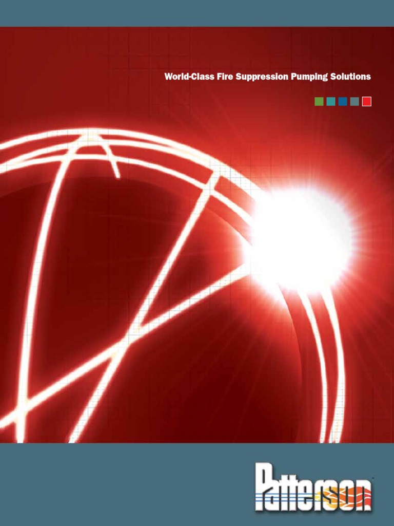 Bombas Contra Incendio Patterson | PDF | Pump | Valve