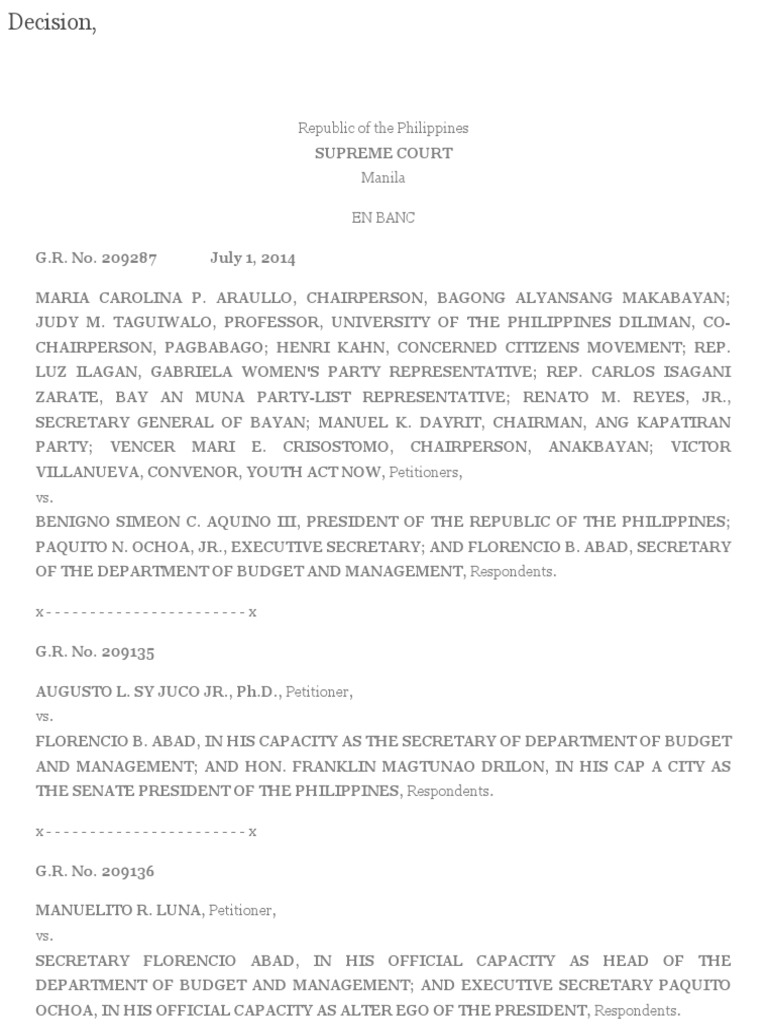 Republic of The Philippines Manila en Banc | PDF | Writ Of Prohibition ...