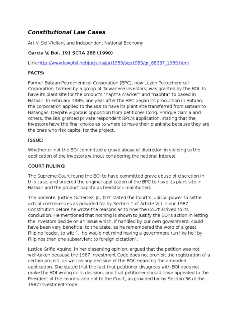 Constitutional Law Cases - Assigned To Me! | PDF | Pardon | Domicile (Law)