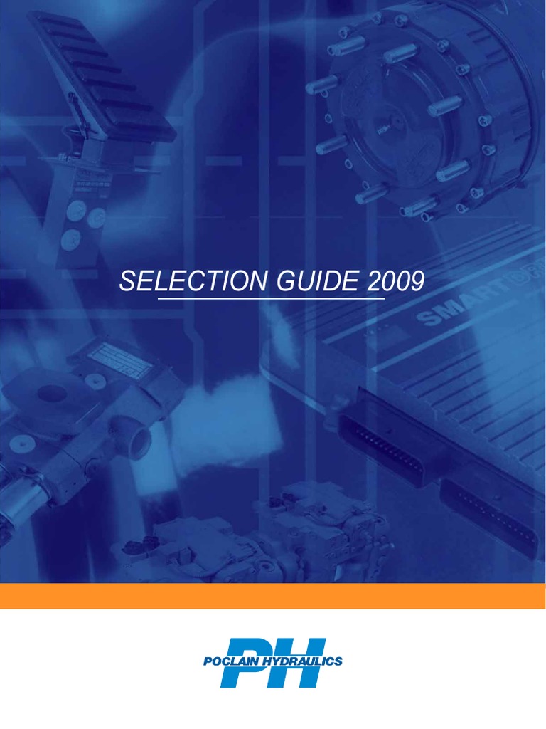 Poclain Hydraulics Selection Guide | PDF | Horsepower | Transmission ...
