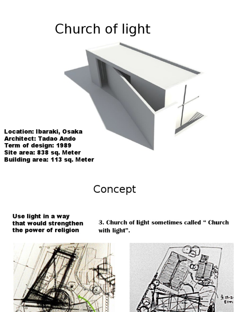 Church of Light | Economic Sectors | Building Engineering