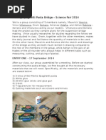 Spaghetti Bridge Construction Hints | PDF | Beam (Structure) | Buckling