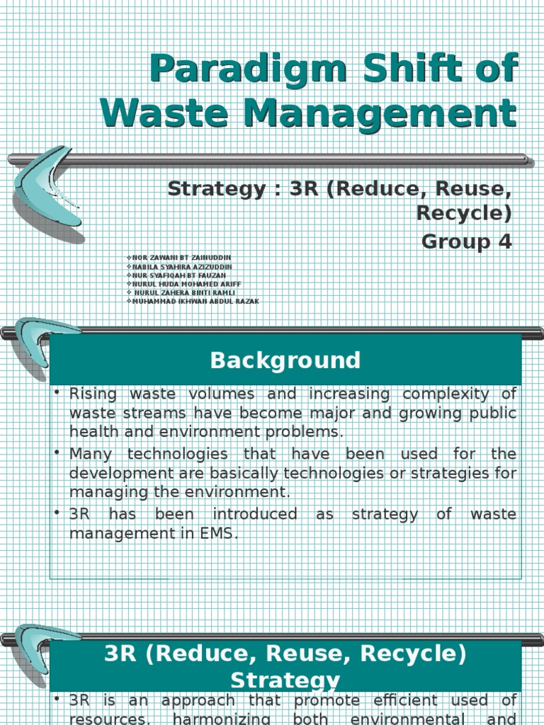 National 3R Strategy for Waste Management | PDF | Waste Management ...