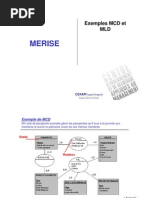 Méthode D Analyse MERISE (MCC-MCT-MOT-MCD-MLD) Cours Exercices Avec Corrections Etudes de Cas ...