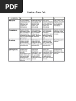 Design A Theme Park | PDF | Project Based Learning