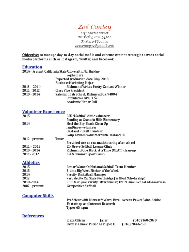 Resume Final Draft | PDF